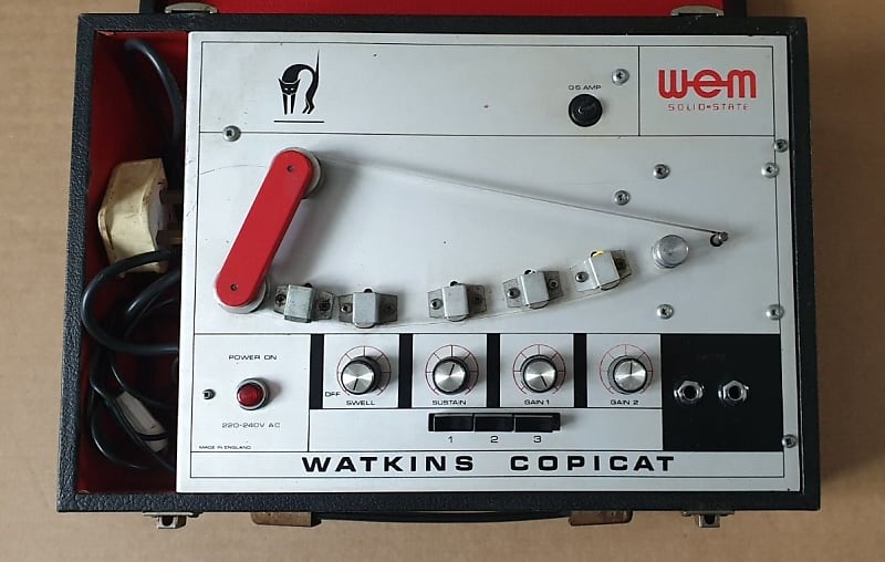Vintage 1970's Wem Watkins Copicat MKIII Echo Delay Good | Reverb