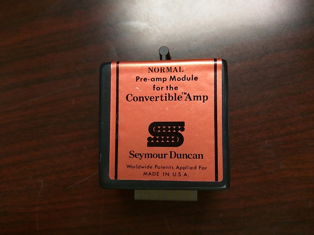 Seymour Duncan Convertible Amp Pre-Amp Module Normal | Reverb