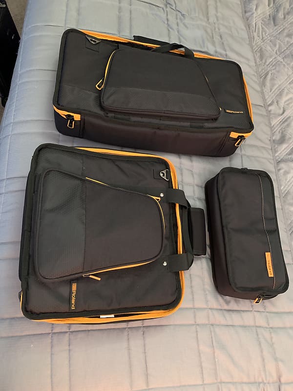 Roland Soft cases lot with FREE accessory case! | Reverb