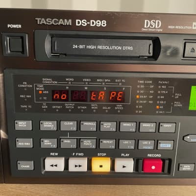 Tascam DS-D98 DSD/PCM digital multitrack recorder Hi-res | Reverb