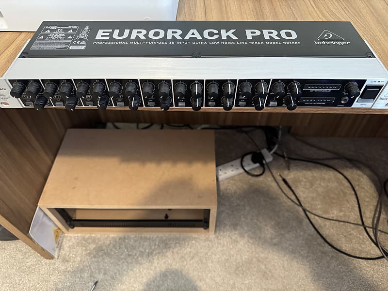 Behringer Eurorack Pro RX1602 16-Input Line Mixer 2010s - | Reverb UK
