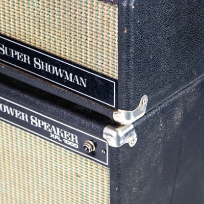 Fender Super Showman w/ 4x12 Power Speaker XFL 1000 Owned by | Reverb