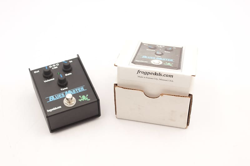 Frogpedals Blues Master Effect Pedal Overdrive / Gain w/ box | Reverb