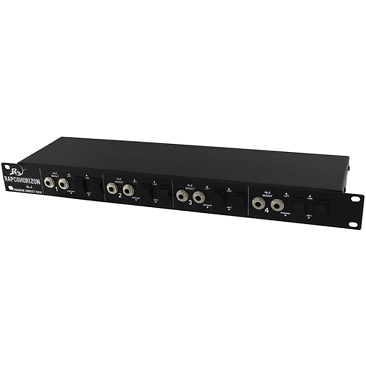 RapcoHorizon SL-4 Rack Mount DI 4 Channel Direct Box, Signal | Reverb