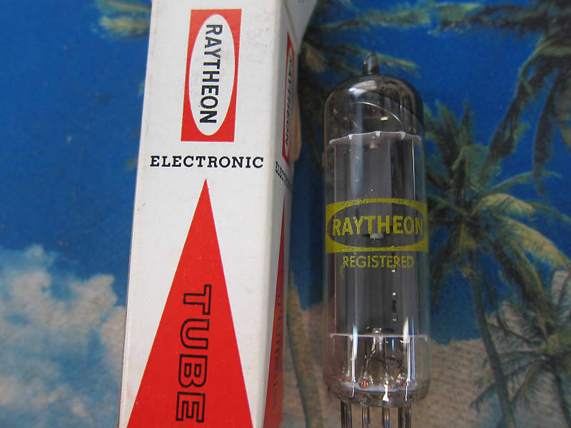 NOS Vintage Raytheon 6CA4/EZ81 Rectifier Tube, Japan, | Reverb Canada