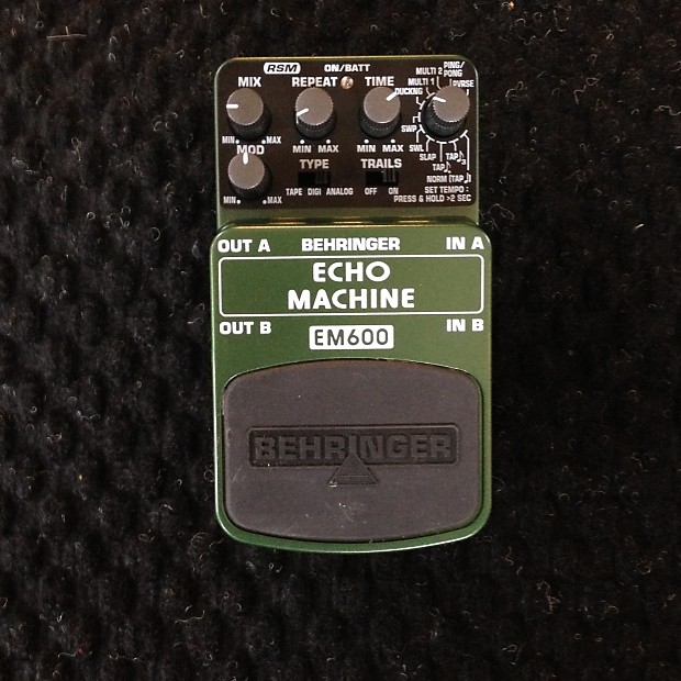 Behringer Echo Machine Delay Pedal | Reverb