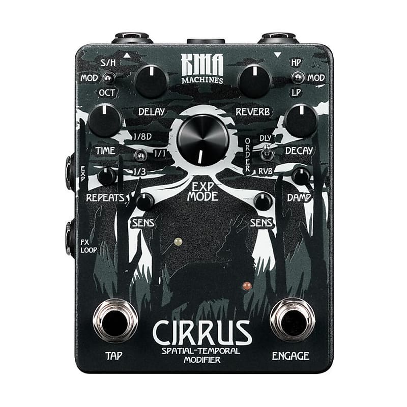 KMA Audio Machines Cirrus Delay and Reverb, Shadow (Limited | Reverb