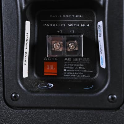 JBL AC16 Ultra Compact 6" 2-Way Loudspeaker (PAIR) CG01B8J | Reverb