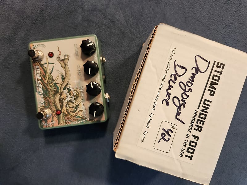 Stomp Under Foot Demogorgon deluxe 2021 - Green | Reverb