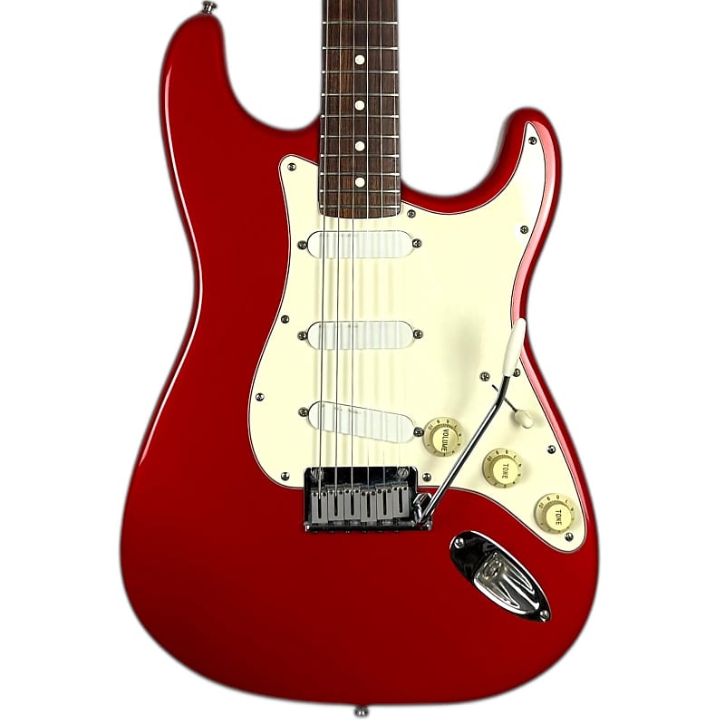 Fender American Stratocaster Plus 1999 - Red | Reverb UK