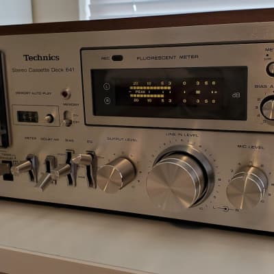 Vintage Stereo Cassette Deck Technics RS -641 | Reverb