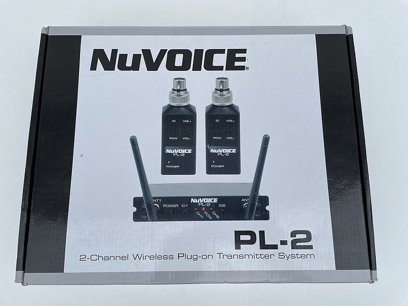 Vocopro PL-2 Nuvoice Plug-On Wireless Dual Transmitters for | Reverb