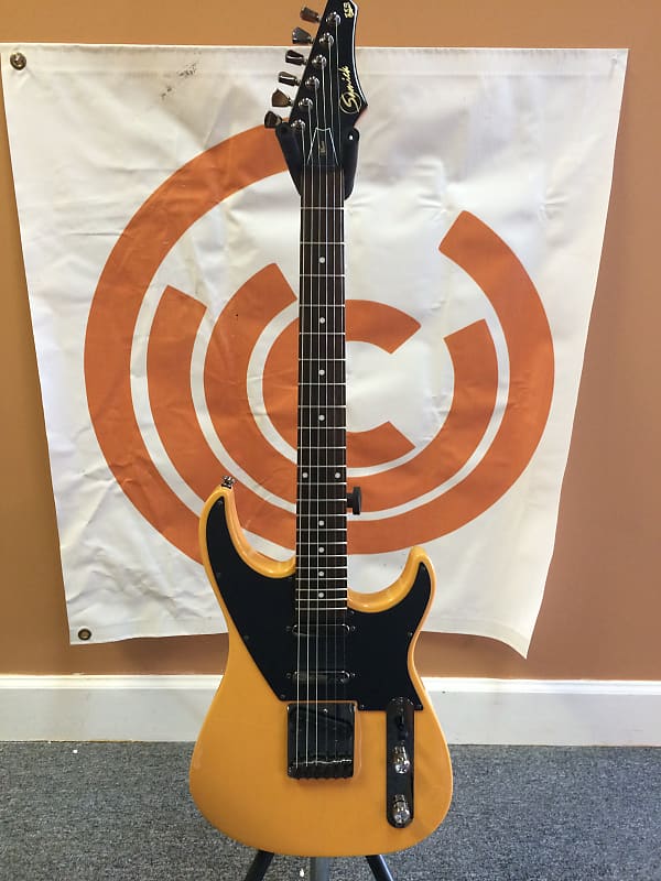 Samick Marie MR10 Electric Guitar - Mustard Yellow | Reverb