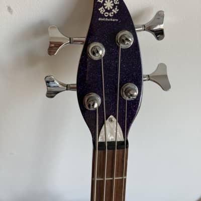 Daisy Rock Star Bass Cosmic Purple Sparkle Near Mint Bootsy! | Reverb