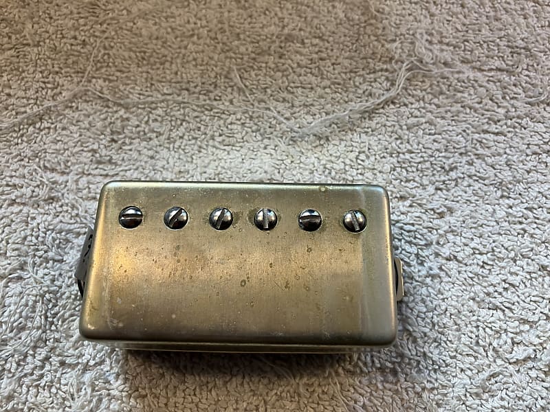 Lindy Fralin Modern PAF Bridge 8k - Raw Nickel | Reverb