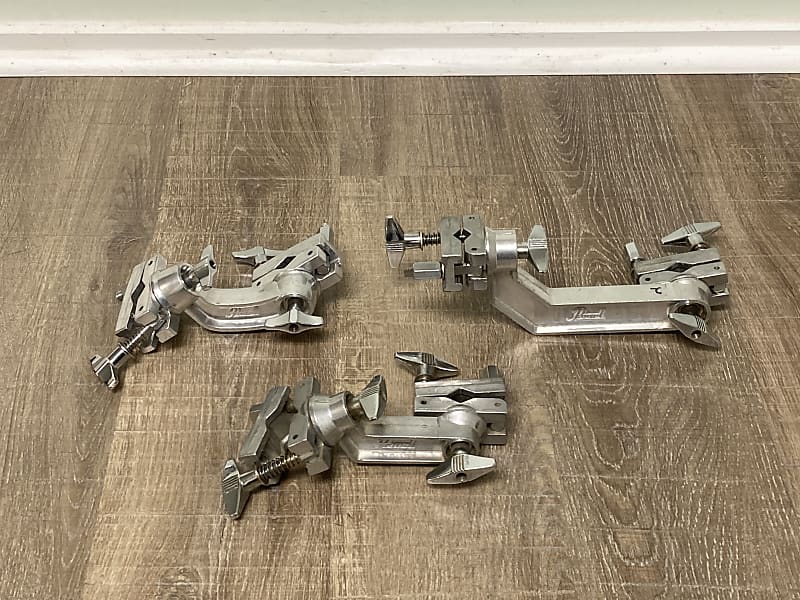 Pearl AX25 & AX25L Revolving Multi-Clamps - SET OF THREE - | Reverb