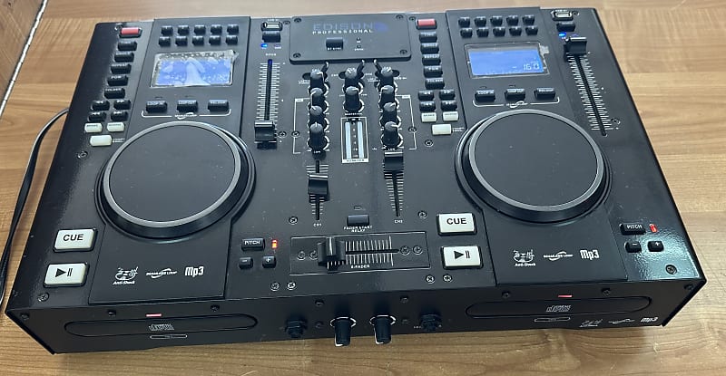Edison Scratch 2500 MKIV Professional Dual CD USB DJ Audio | Reverb