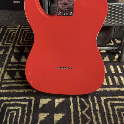 MJT Musikraft Relic Telecaster 2020s - Fiesta Red | Reverb