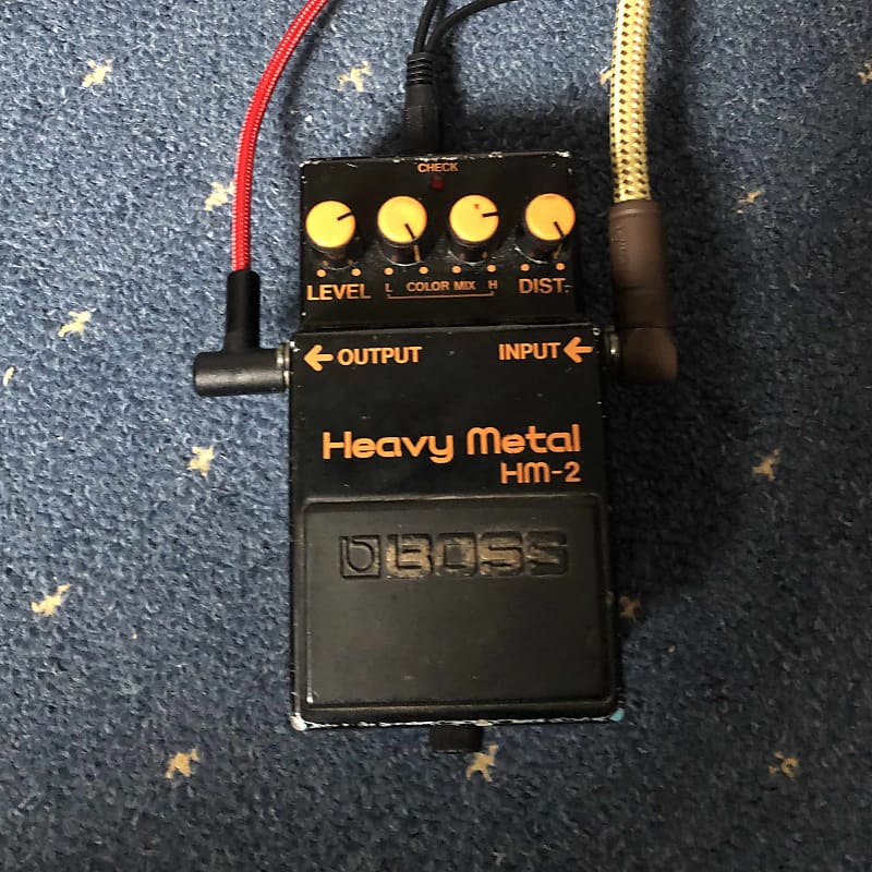 Boss HM-2 Heavy Metal (Black Label) 1988 - 1992 Black | Reverb Canada