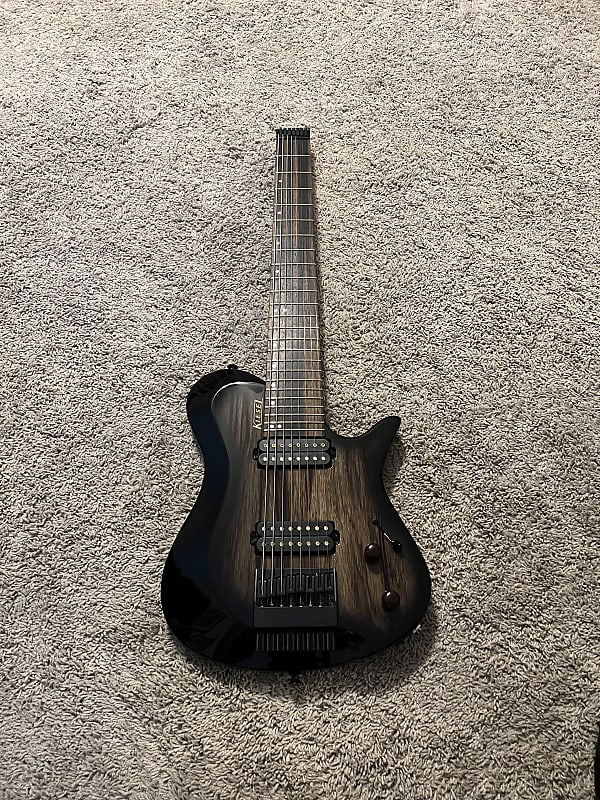 Kiesel Zeus 8 2022 Clear gloss top with translucent black | Reverb