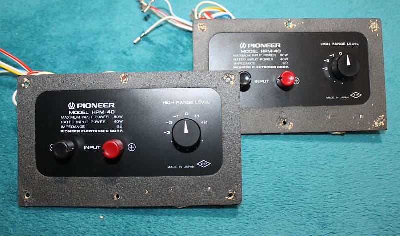 Pioneer HPM 40 Crossover Units Pair | Reverb
