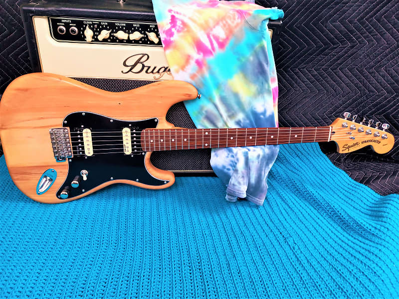 Squier Standard 20th Anniversary HH, Modified | Reverb