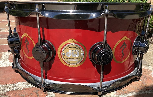 DW Rush Neil Peart Snakes and Arrows Snare 6"x14" | Reverb