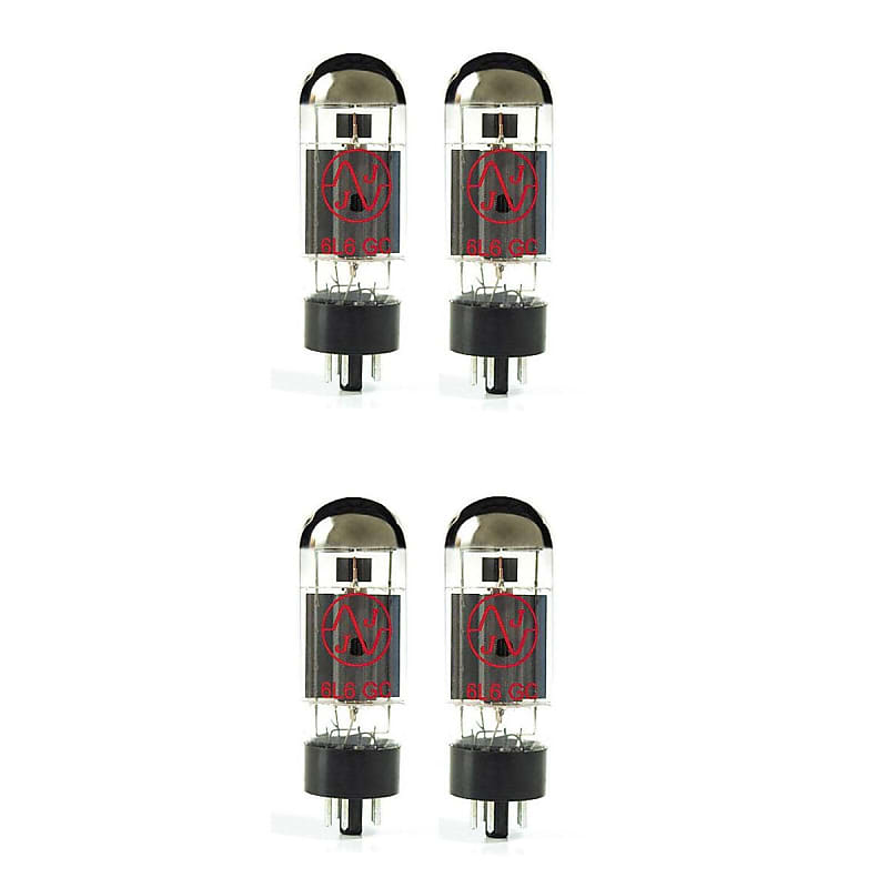 JJ Tubes 6L6GC Power Vacuum Tube, Matched Quad (VAT) | Reverb