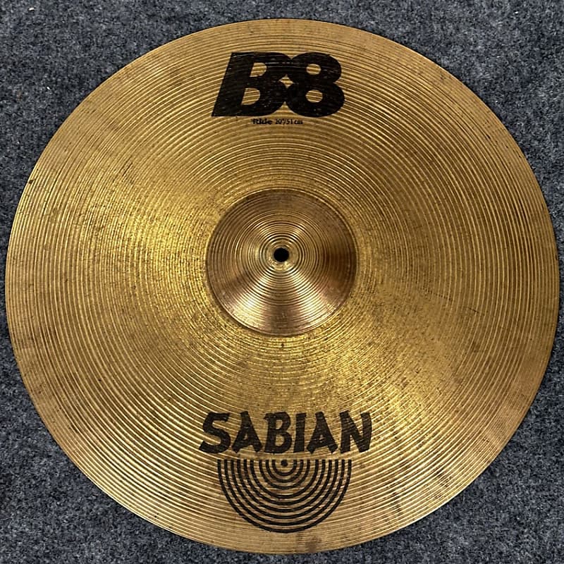 Used Sabian B8 Ride Cymbal 20" - Very Good | Reverb