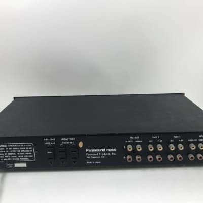 Parasound PR200 Stereo Receiver Amplifier | Reverb Deutschland