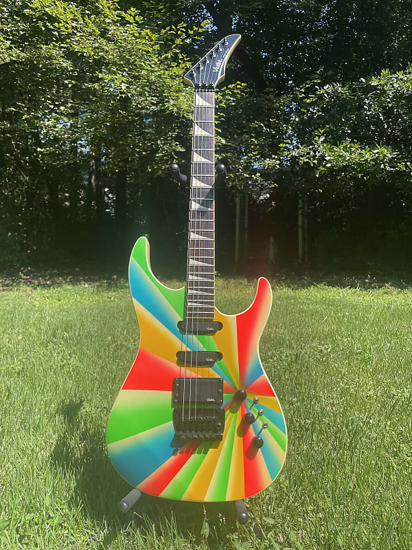 Vester Stage Series 1980s - Rainbow Burst Finish Electric | Reverb