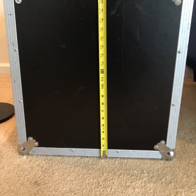 Road Runner Deluxe 12U Amplifier Rack Case Black Road Runner | Reverb