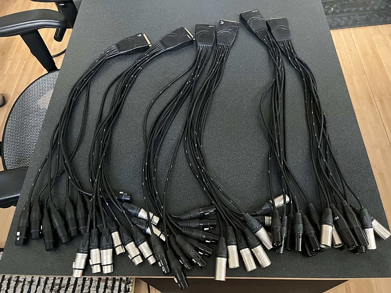 D'Addario (Set of 6, 3 Male 3 Female) Modular Snake System | Reverb