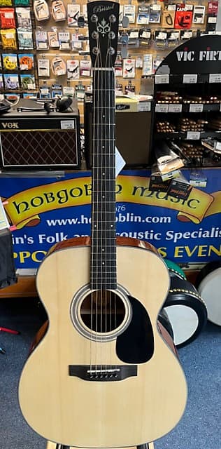 Bristol BM-16 OOO Acoustic Guitar Spruce Top | Reverb
