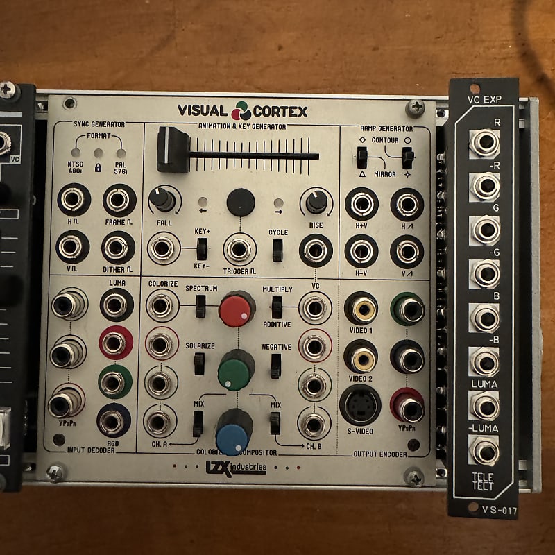 LZX Industries Visual Cortex + Teletect expander | Reverb