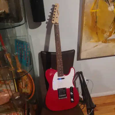 Fender Telecaster Custom Body Paint 2000s Red Sparkle | Reverb