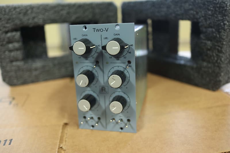 *B-Stock* Rascal Audio Two-V Dual Channel 500 Series | Reverb