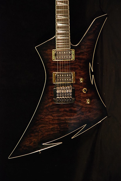 Jackson Custom Shop Extreme King Kelly Black | Reverb