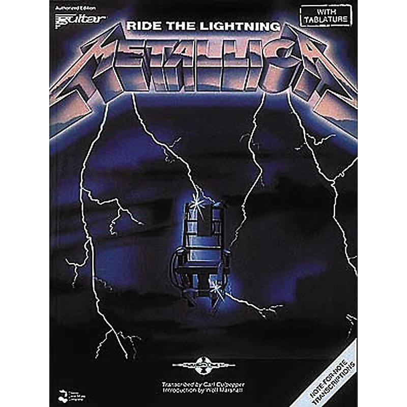 Hal Leonard Metallica: Ride The Lightning Guitar Tab Songbook | Reverb