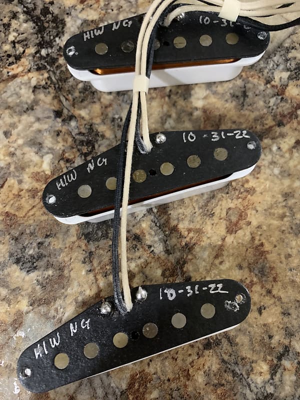 ‘55 Fender Custom Shop Stratocaster Hand-wound Pickup Set | Reverb