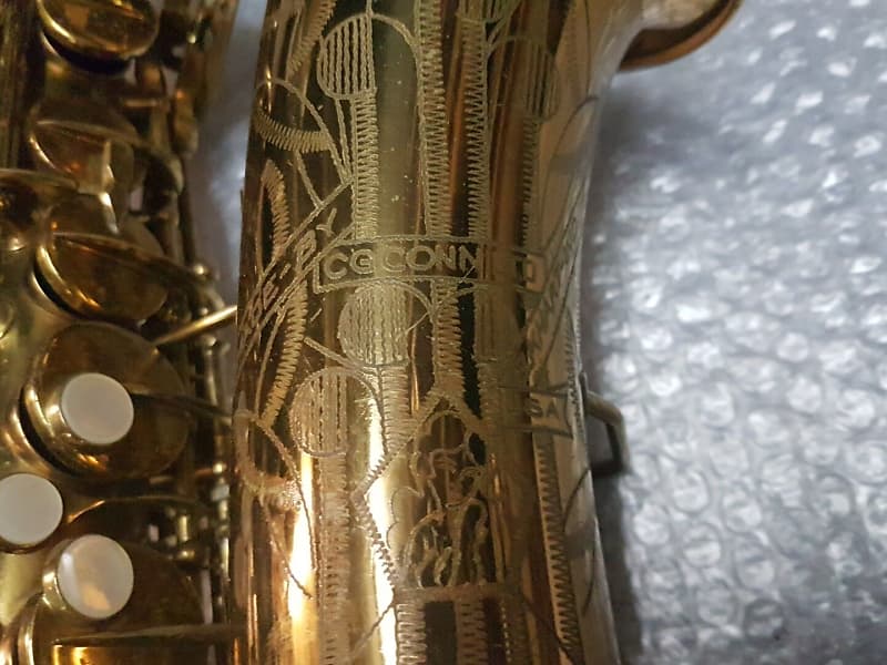 1942 CONN ALT / ALTO SAX / SAXOPHONE LADY FACE made in USA | Reverb