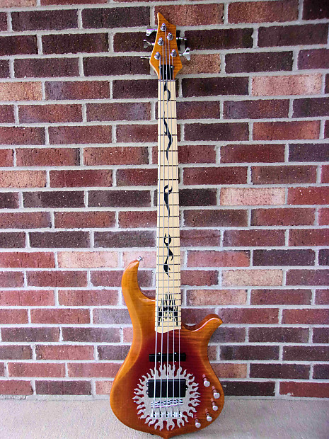 Traben Tribal Sun SLE 5-string bass guitar | Reverb