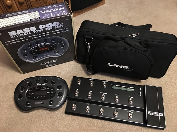 Line 6 Bass Pod XT w/ FBV Shortboard MKII | Reverb