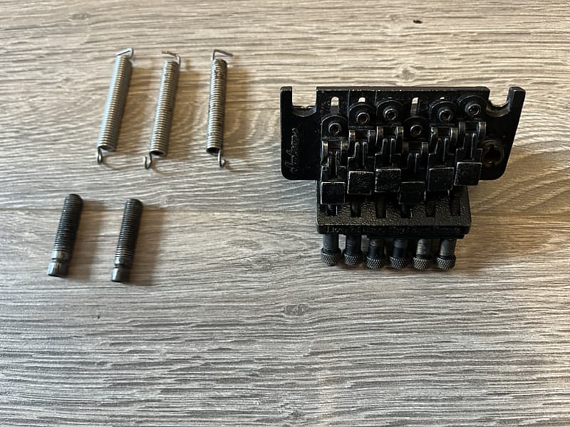 Jackson Charvel JT6 Tremolo bridge with springs and posts | Reverb