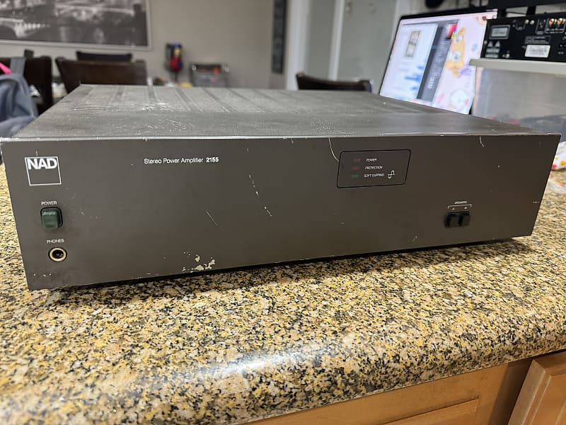 NAD Electronics 2155 Stereo Power Amplifier Vintage Amp HiFi | Reverb