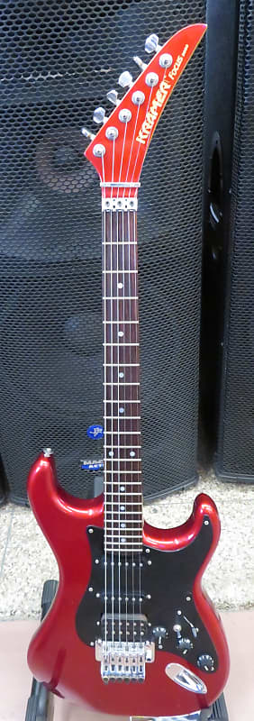 Kramer Focus 3000 1983 Candy Apple Red | Reverb