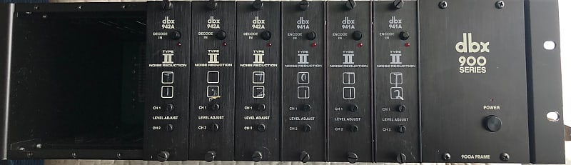DBX 900A rack with 941A and 942A modules | Reverb