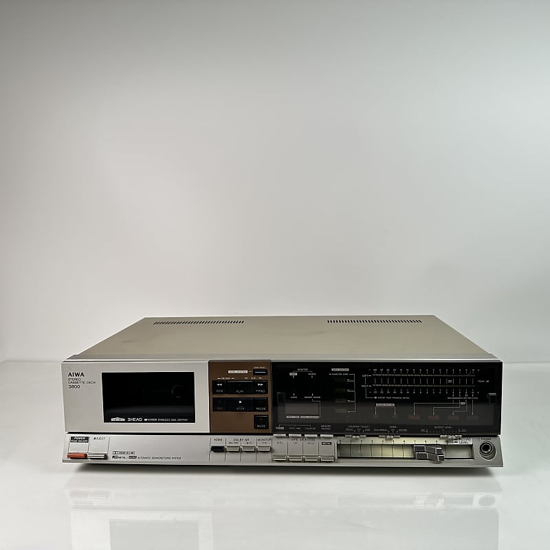 AIWA AD-3800 3 Head Cassette Deck | Reverb UK
