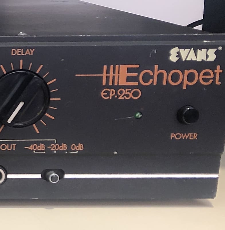 Evans Echopet EP-250 70's analogue delay/echo/reverb rack | Reverb UK
