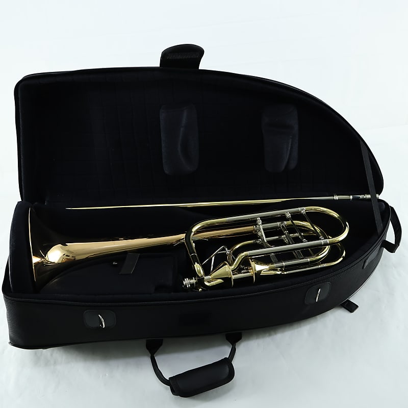 S.E. Shires Q36GA Q-Series Bass Trombone Dual Axial Flow | Reverb